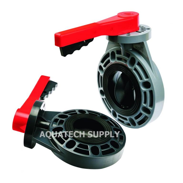 Sanking วาล์วปีกผีเสื้อยูพีวีซี Butterfly Valve Upvc