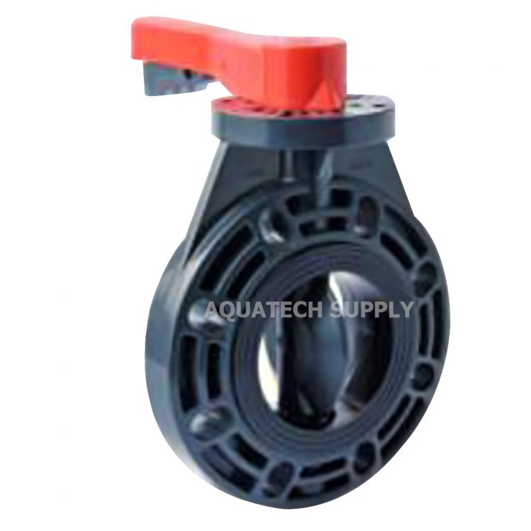 Sanking วาล์วปีกผีเสื้อยูพีวีซี Butterfly Valve Upvc