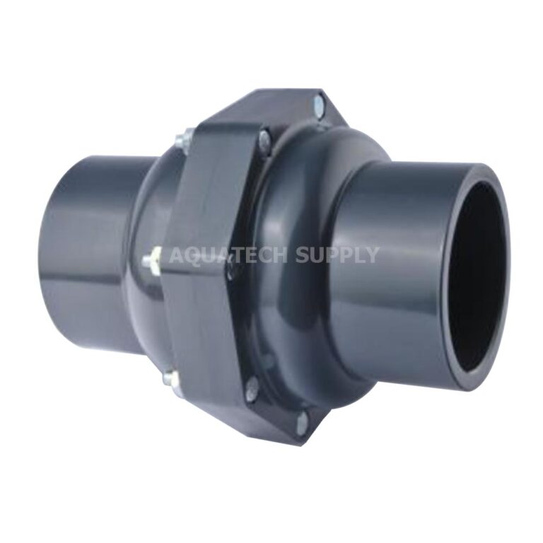 "SANKING" สวิงเช็ควาล์วยูพีวีซี Swing Check Valve uPVC - Aquatech Supply